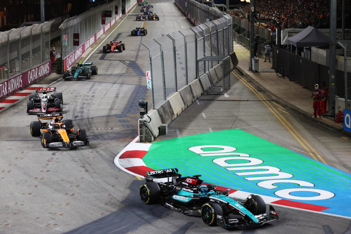 GP de Singapour F1 : Russell à la fête, McLaren sacré champion