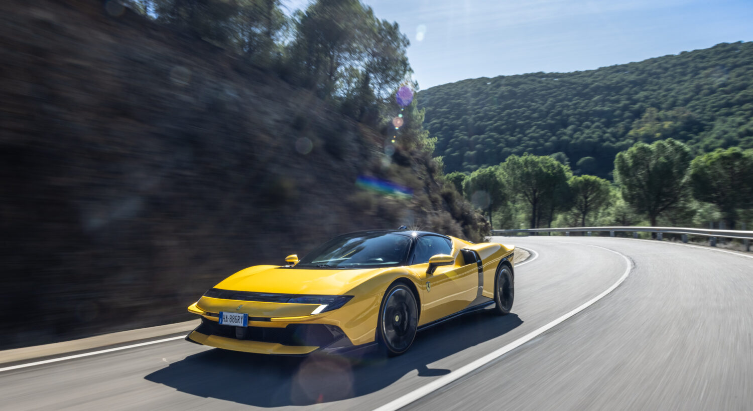 Essai - Lamborghini Huracán STO : sur le grill (mouillé) du Vigeant